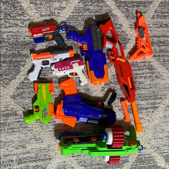 Nerf | Toys | Nerf Orange And Blue Playset | Poshmark